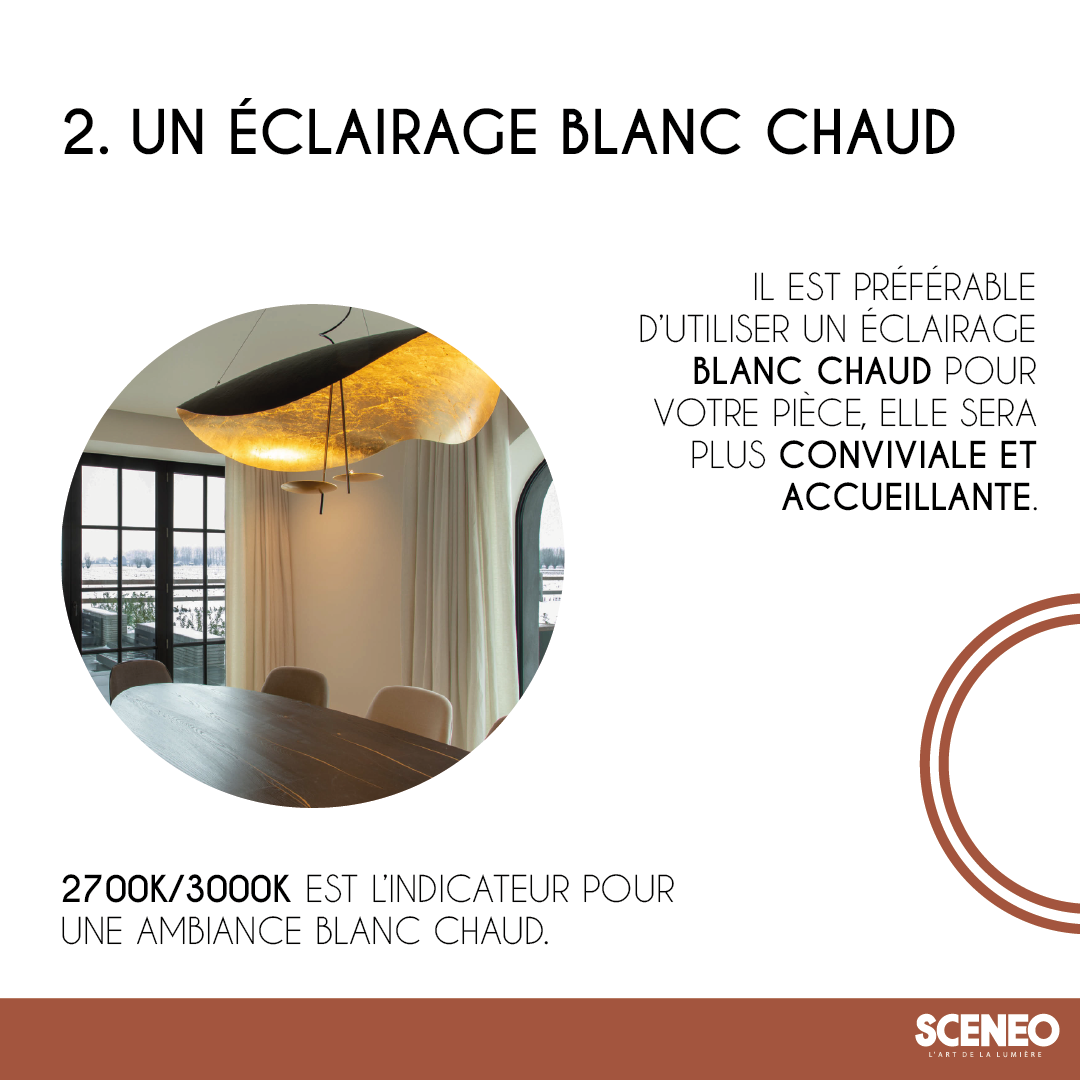 Comment bien éclairer sa salle à manger ? - Sceneo